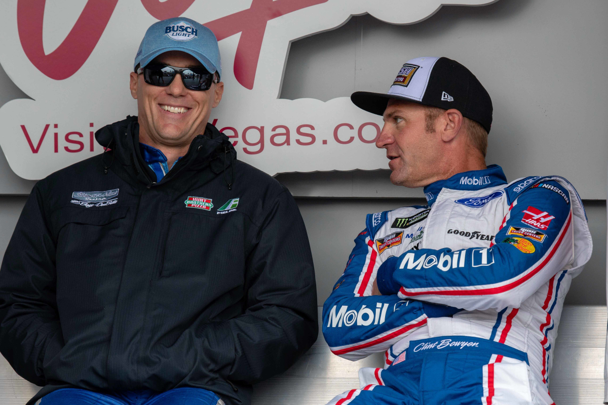 NASCAR Cup Series legend jokes about 'punching' team-mate