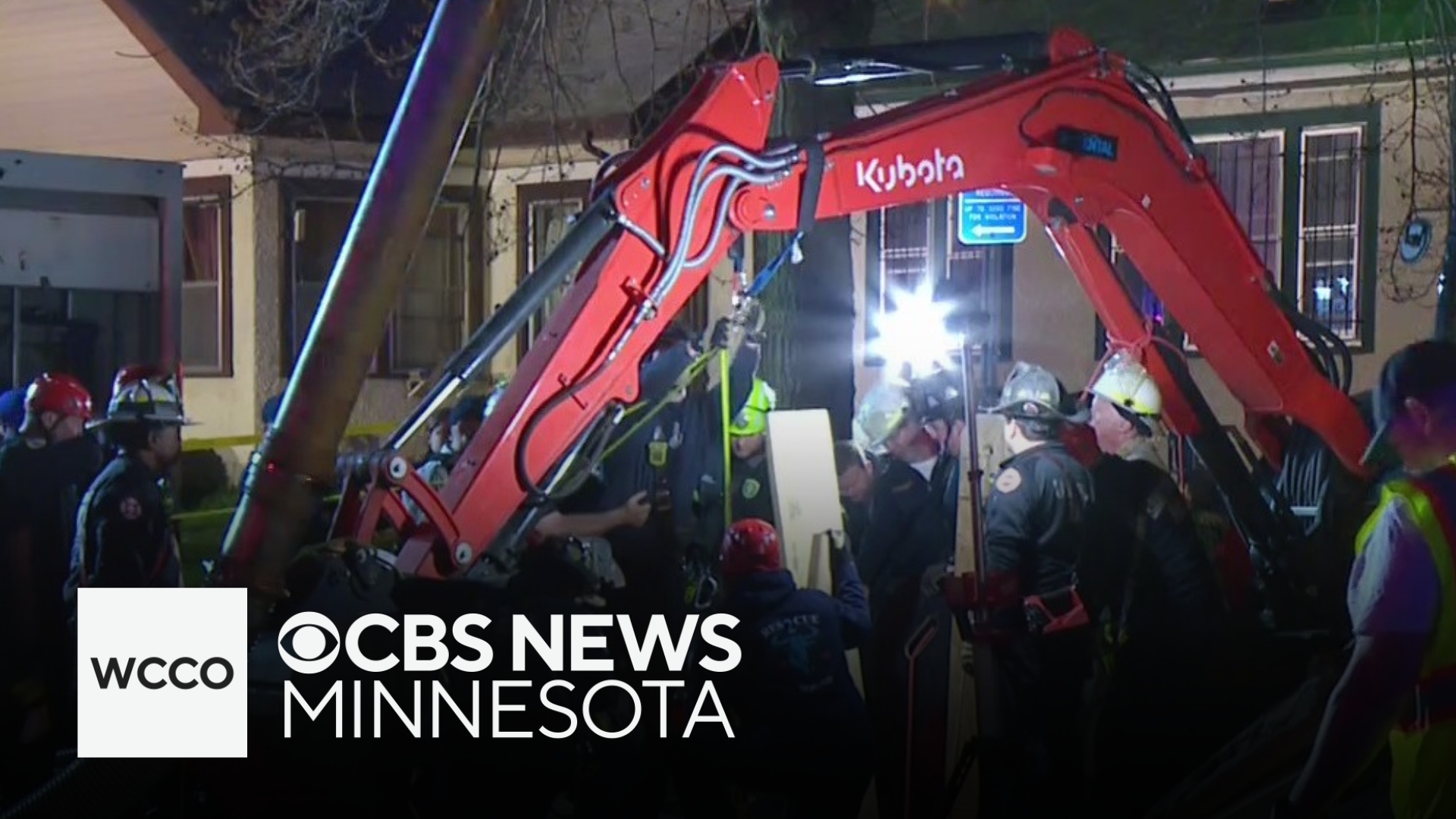 Worker rescued hours after getting stuck in large hole in south Minneapolis