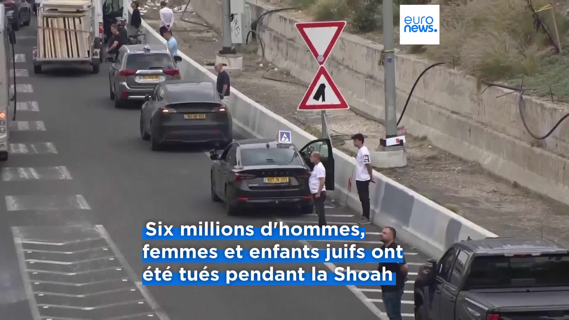 Les Israéliens se figent pendant deux minutes pour rendre hommage aux ...