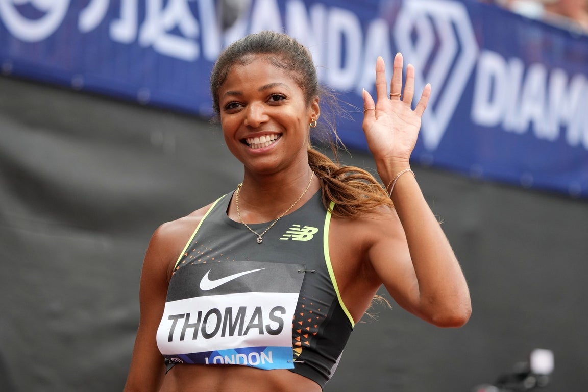 Stunning photos of top American track athlete Gabby Thomas