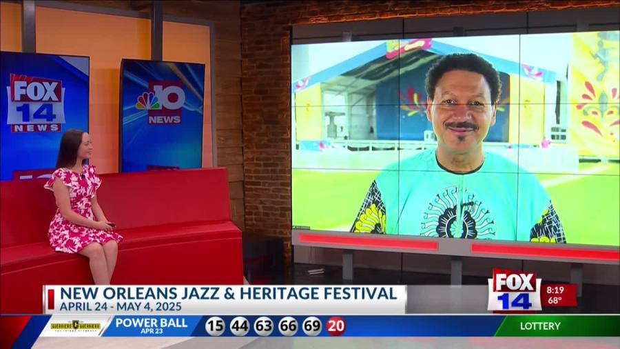 FOX 14 Your Morning News: New Orleans Jazz & Heritage Festival to take ...