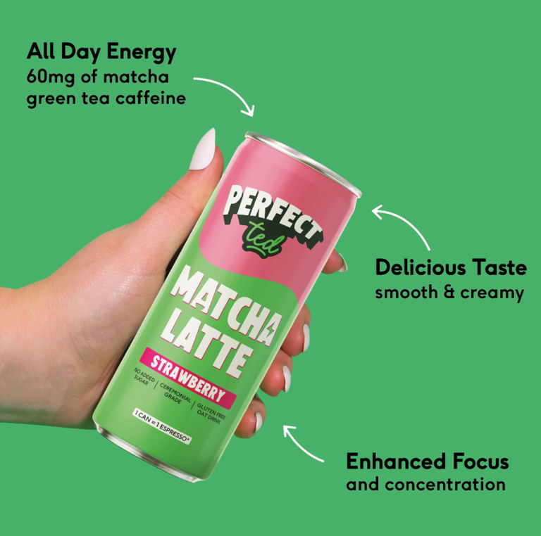 From work to workout - Perfect Ted's pre-mixed matcha latte cans are ...