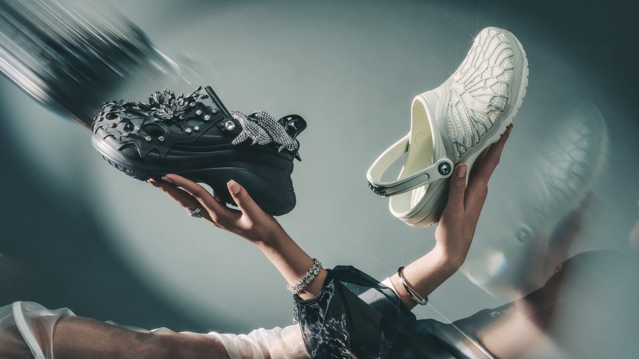 Swarovski and Crocs Are Releasing a Clogs Collab in May