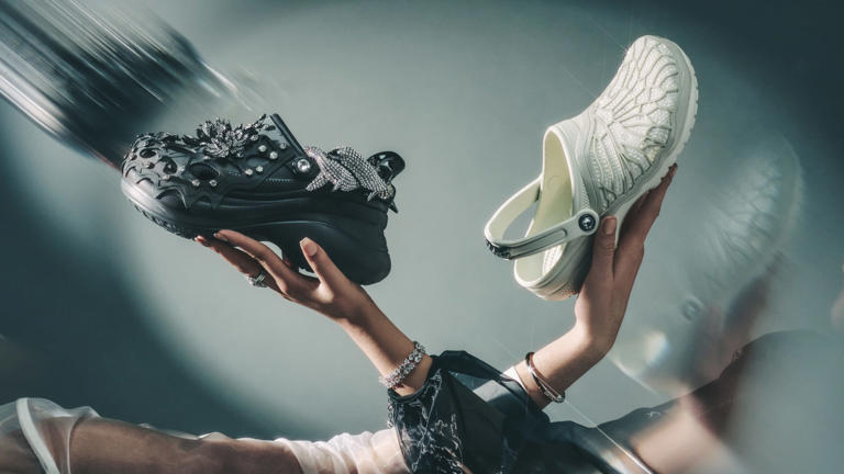 Swarovski and Crocs Are Releasing a Clogs Collab in May