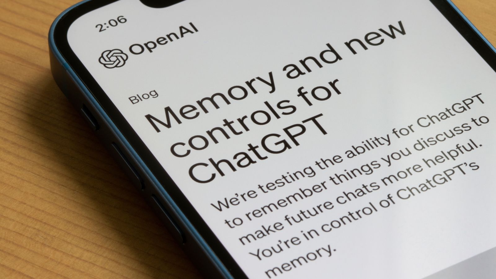 ChatGPT Gets Memory Upgrade, Big Time