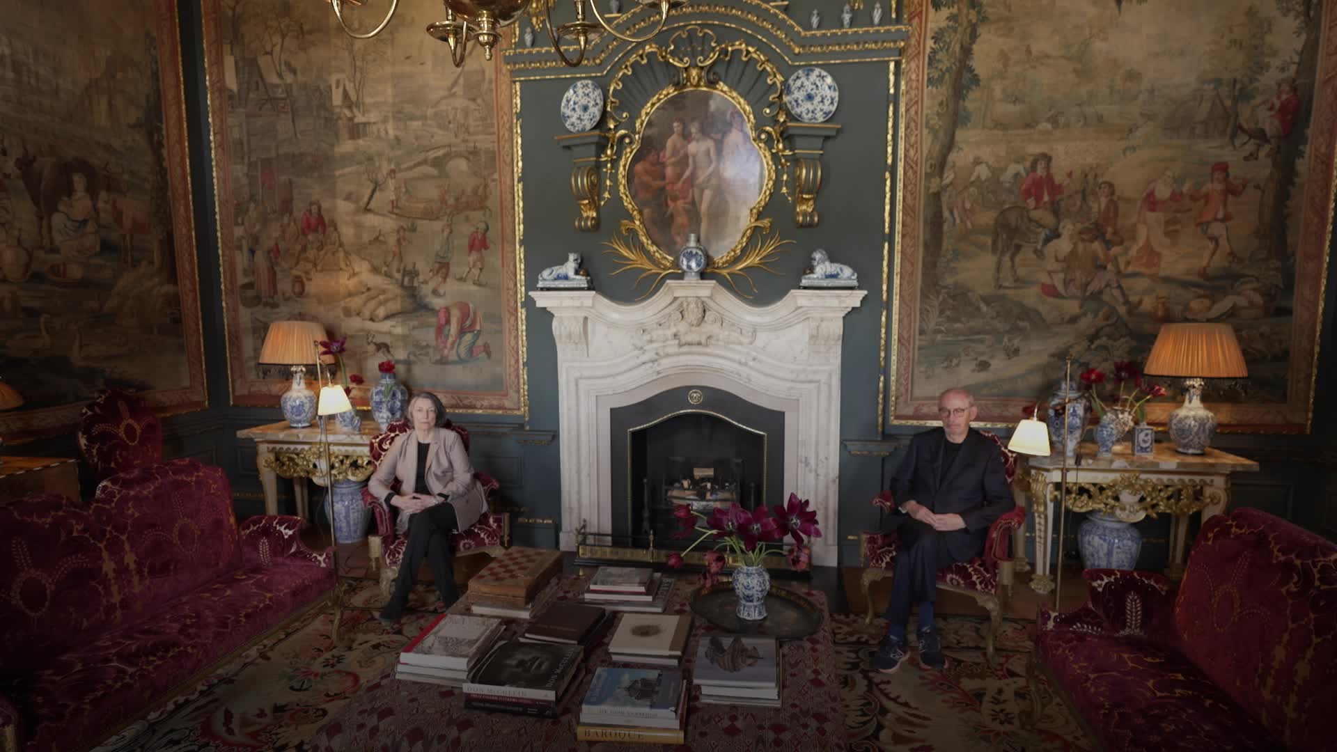 Castle Howard's Tapestry Drawing Room restored 85 years after fire