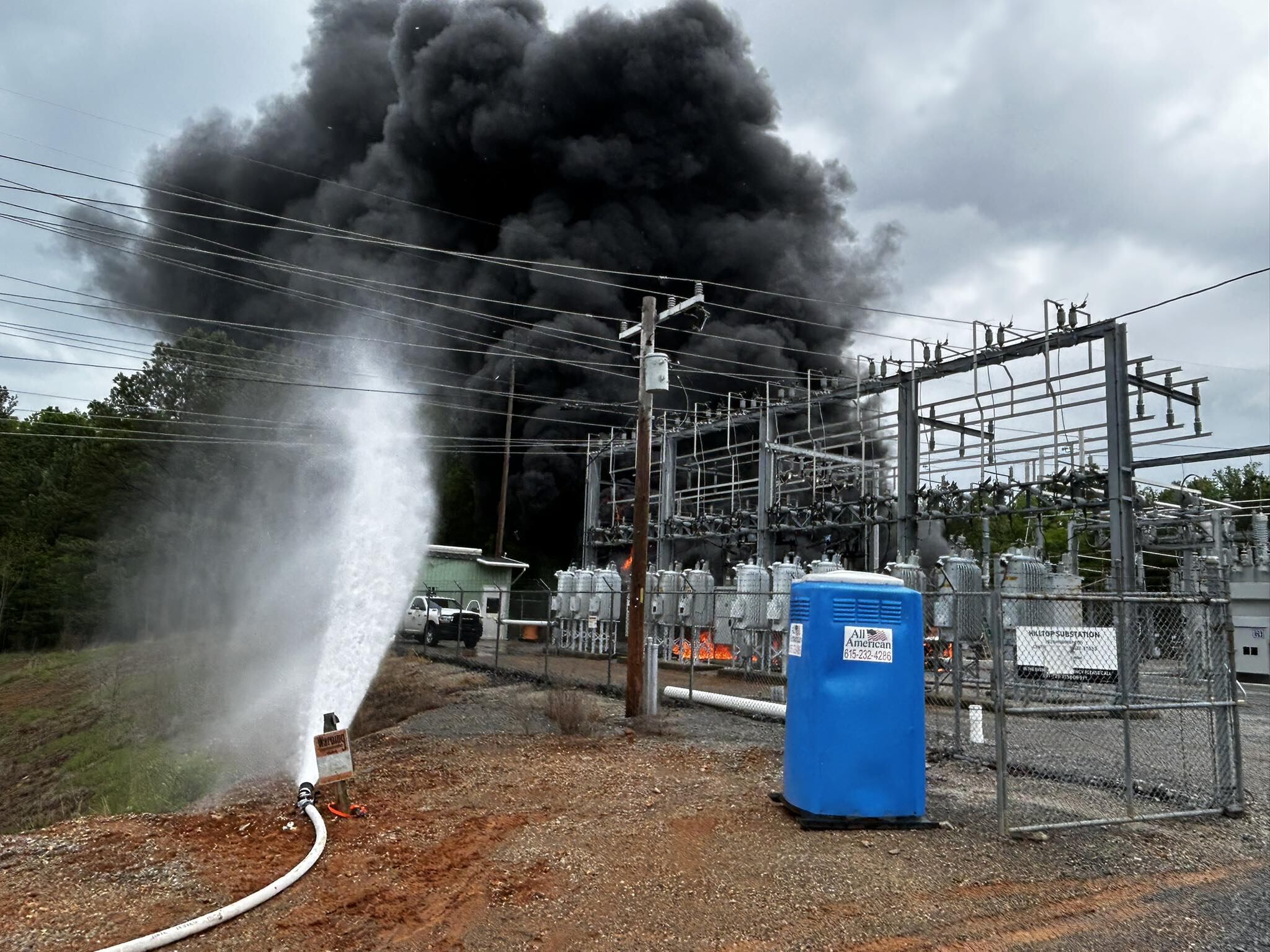 Residents urged to conserve electricity after fire at TN substation ...