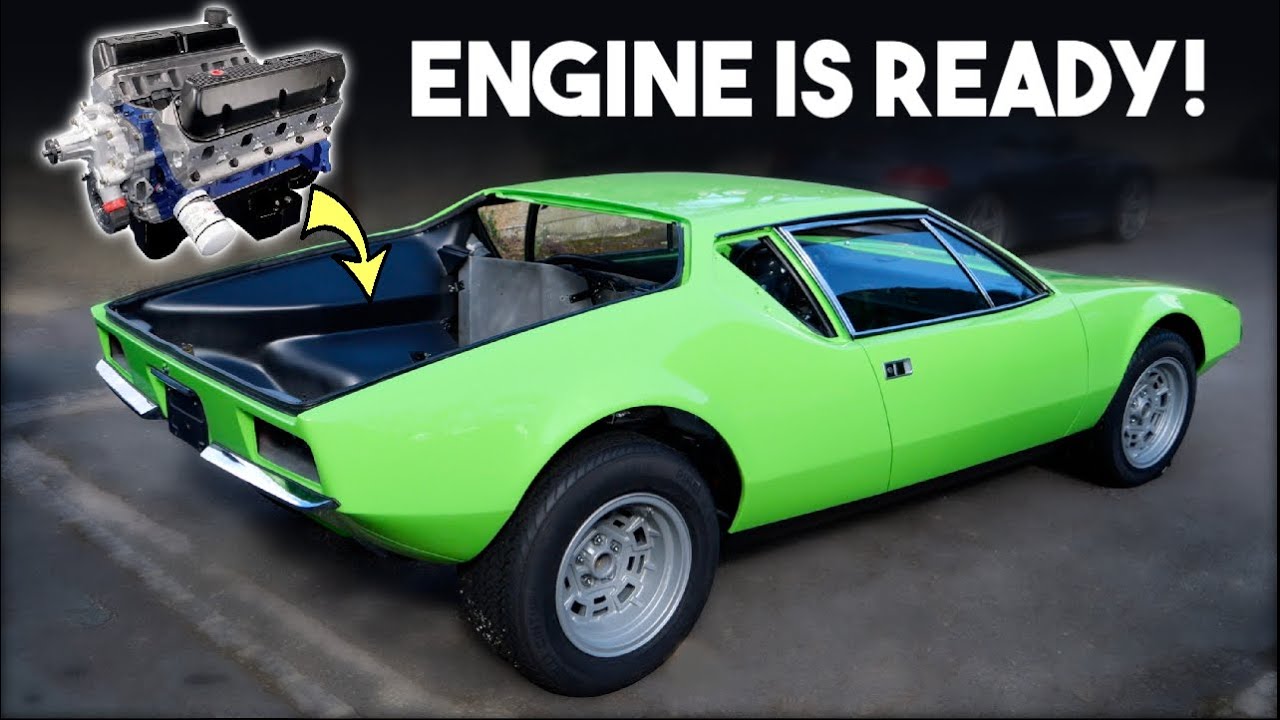 The Engine Is Done.. And It's a Monster! DeTomaso Pantera (Update 5)