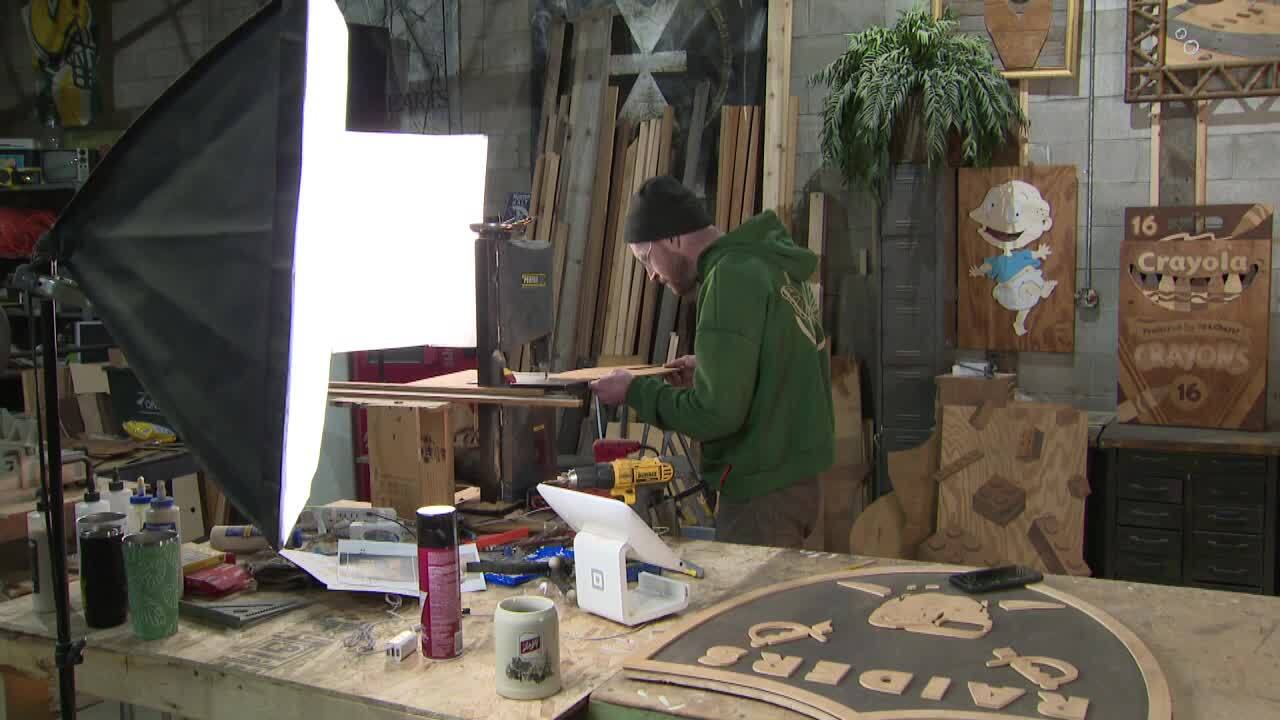 Wisconsin artist's work on global stage