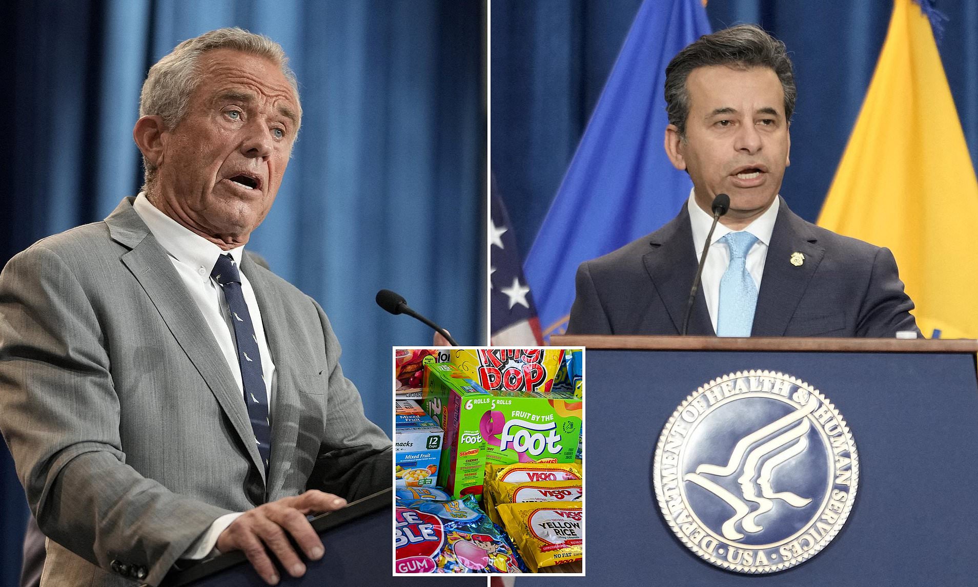 RFK Jr's FDA announces its stripping out 'toxic soup' of chemicals from ...