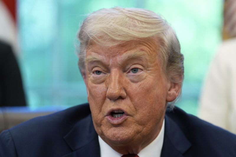 Trump changes tone on tariffs