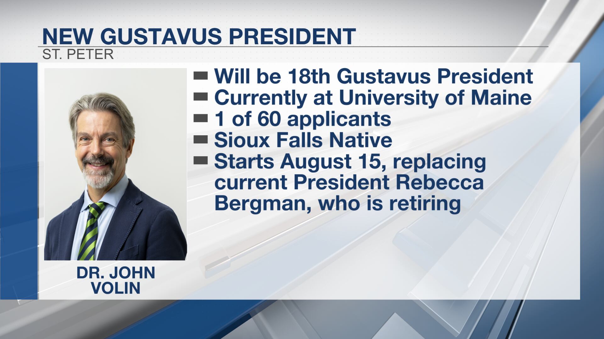 Gustavus Adolphus College names new President