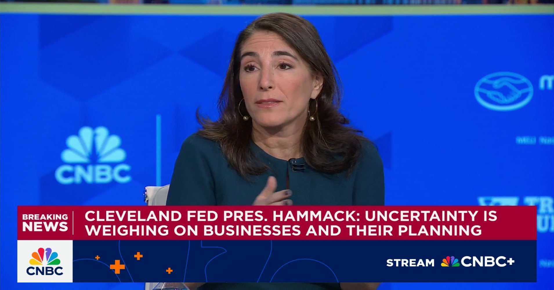 Cleveland Fed President Beth Hammack: The uncertainty is really ...