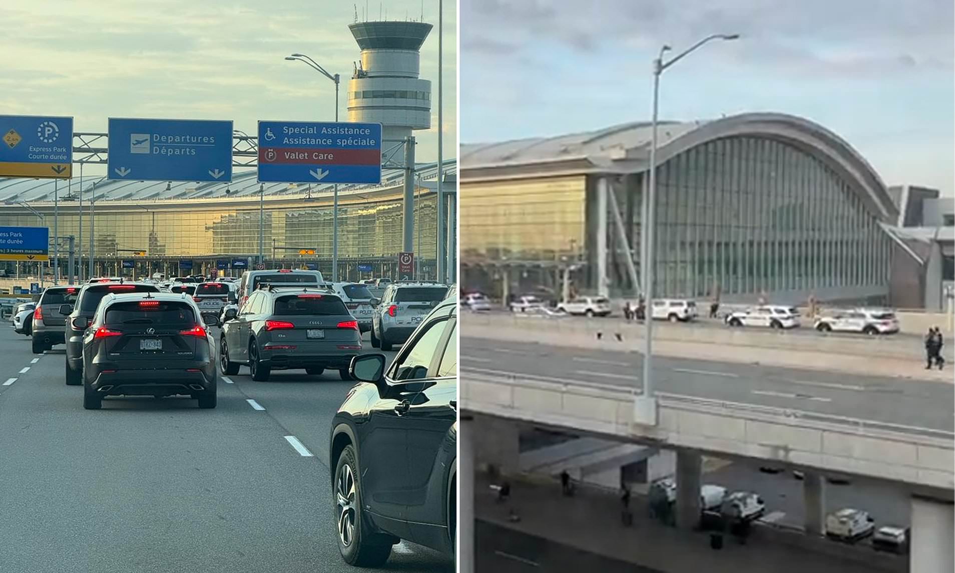 Toronto Pearson Airport on lockdown as police swarm area