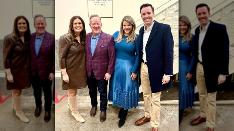 The Awful Leather Outfit We're Begging Sarah Huckabee Sanders To Never ...