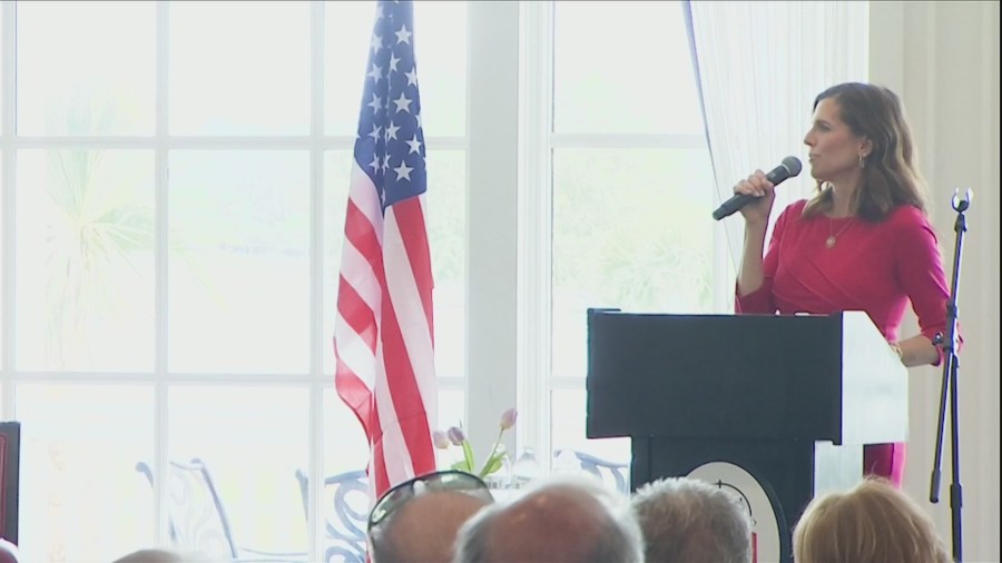 Rep. Nancy Mace speaks at South Carolina town hall