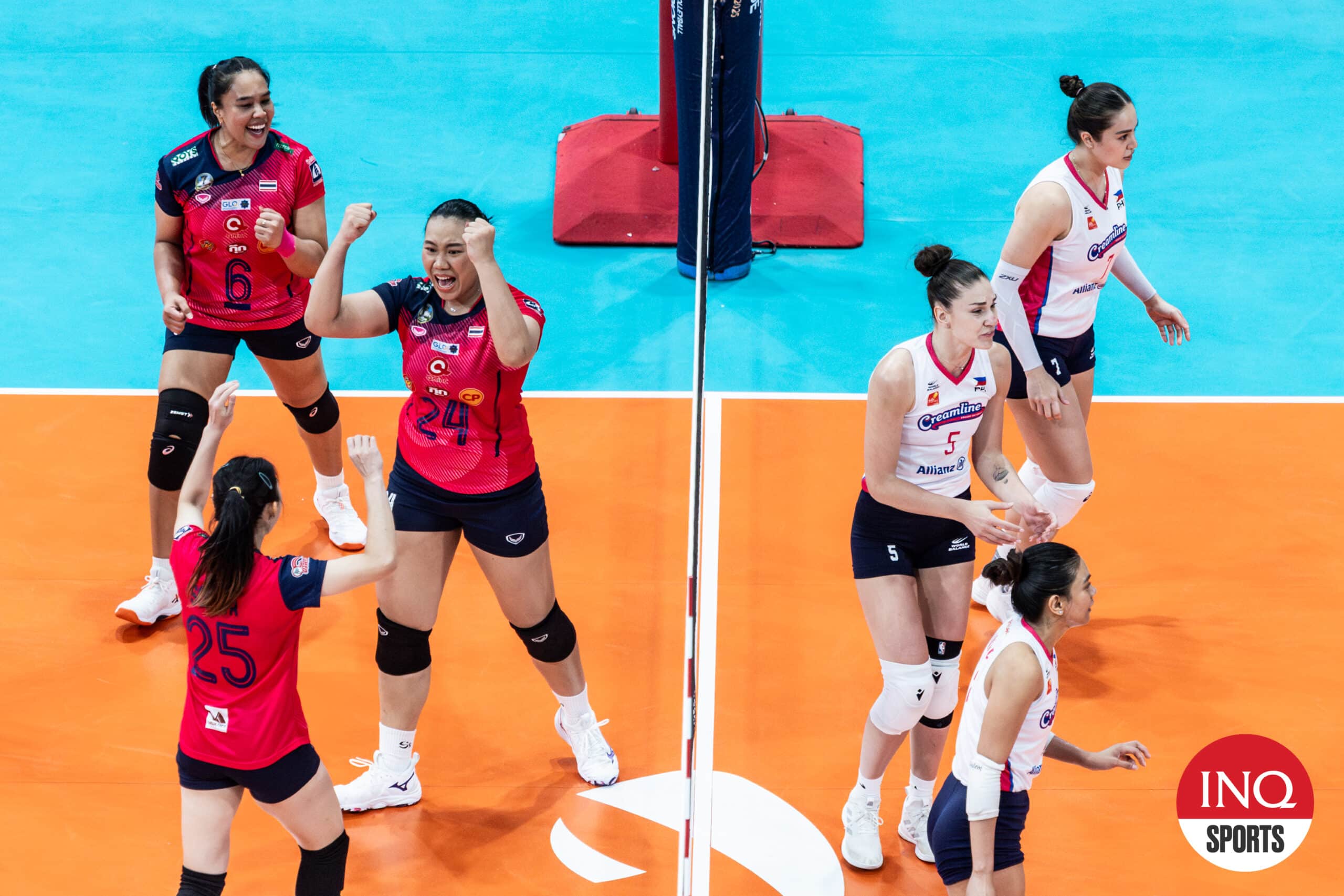 AVC: Creamline’s semifinals hopes dashed with Nakhon sweep