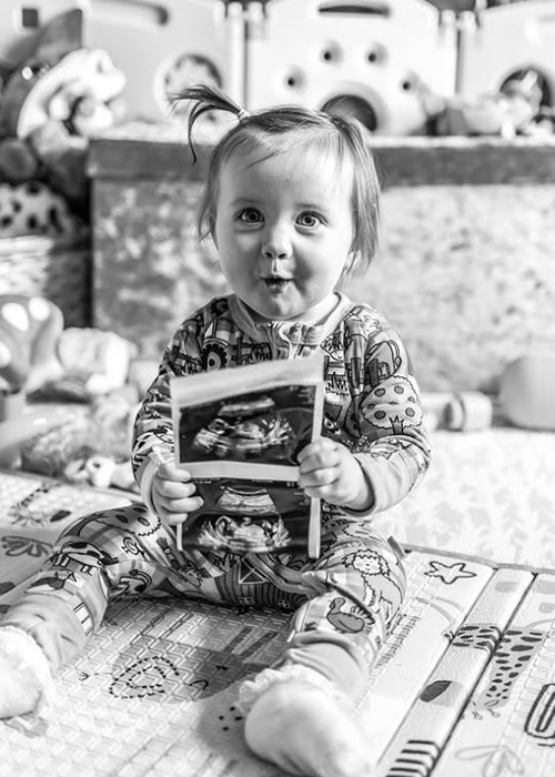 Tadhg Fleming and wife Alannah celebrate Rae's first birthday on family ...