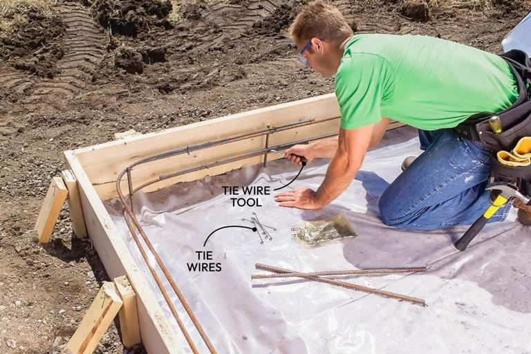 How to Form and Pour a Concrete Slab