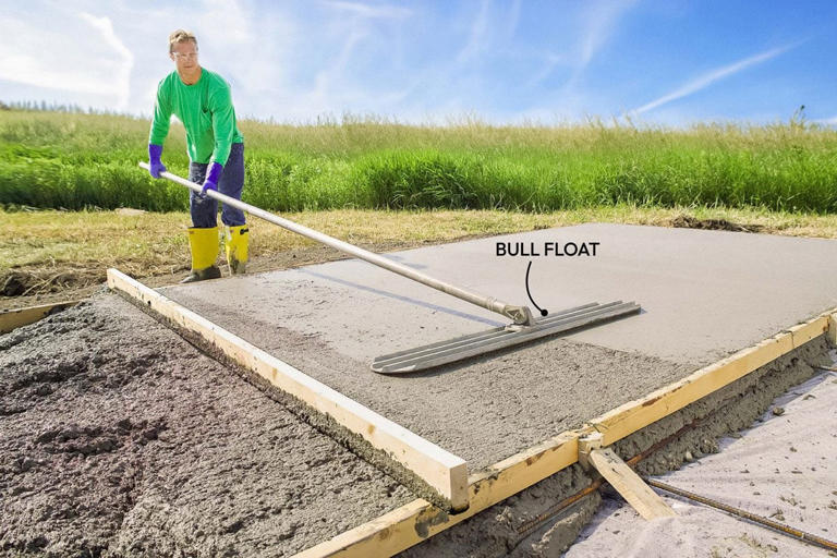 How to Form and Pour a Concrete Slab