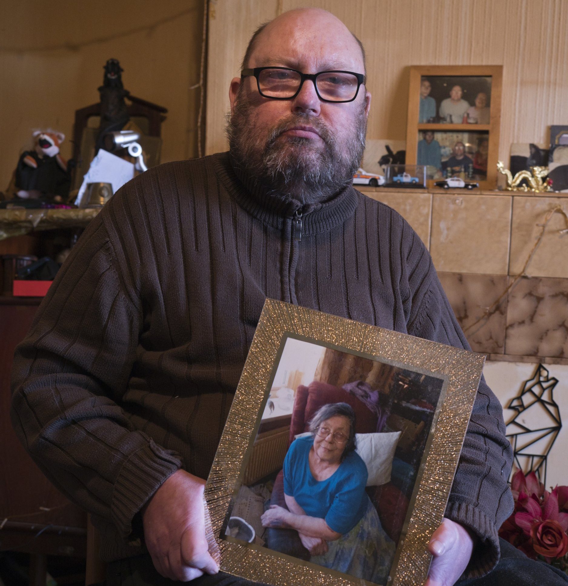 Bailiffs refuse to kick grieving disabled man out of council flat he ...