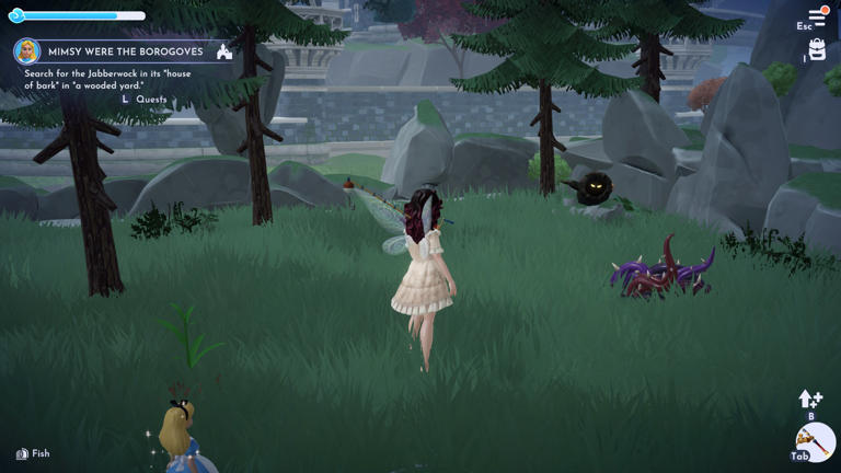 How to complete the Mimsy Were the Borogoves quest in Disney Dreamlight ...