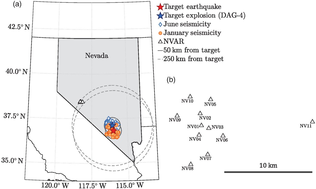 Underground nuclear test explosions can be hidden within earthquake ...