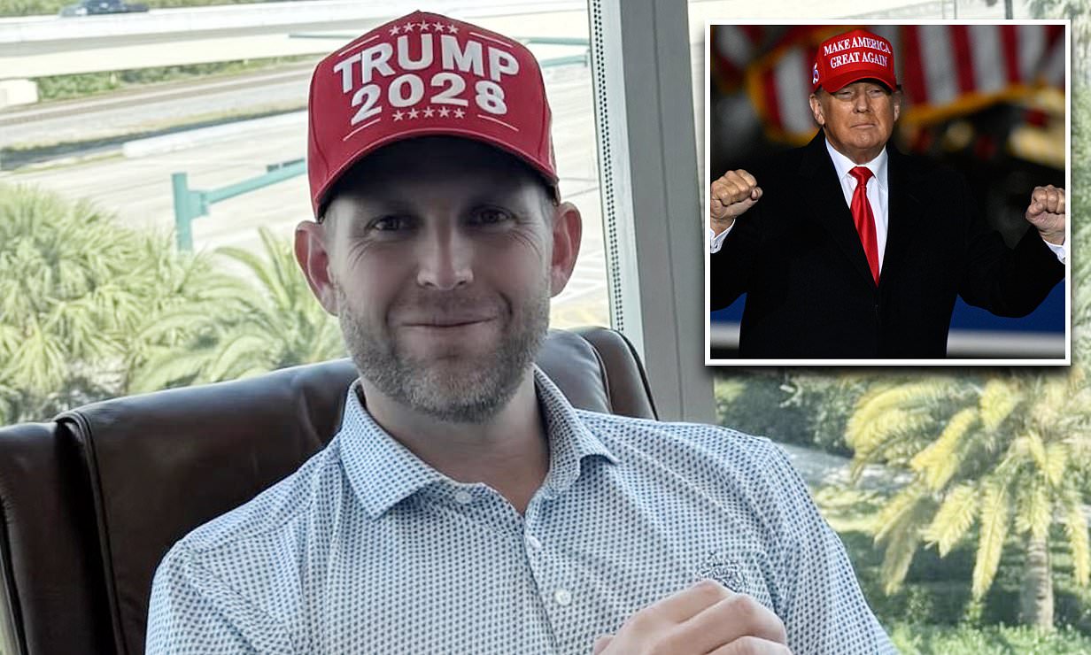 Trump store launches 2028 hats to tease third term as president
