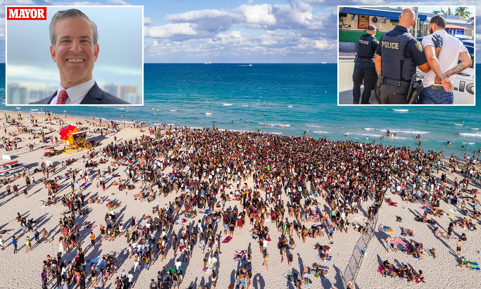 Iconic beach oasis reveals the simple warnings that ended spring break ...