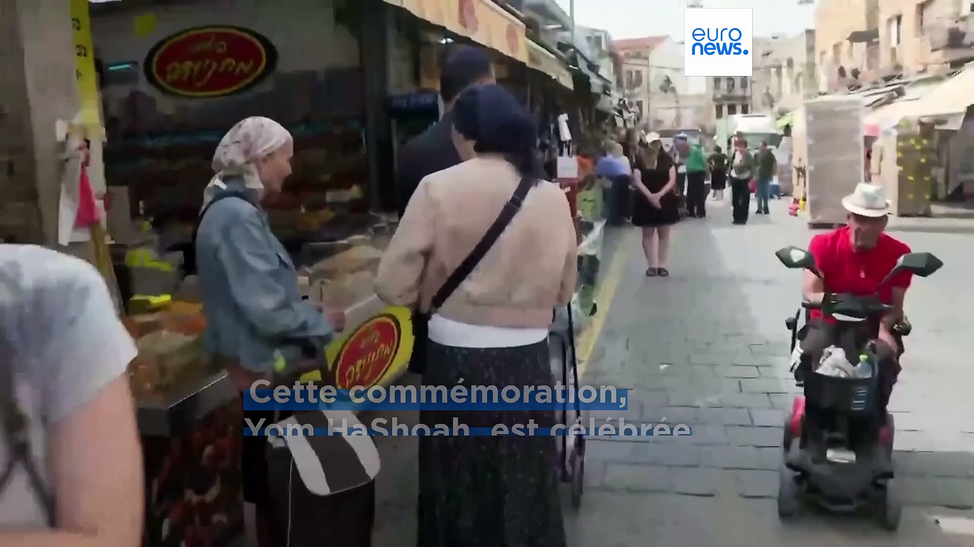 Les Israéliens se figent pendant deux minutes pour rendre hommage aux ...