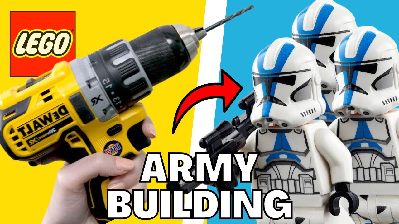 Building a Huge LEGO Star Wars Clone Army... but there's a Twist