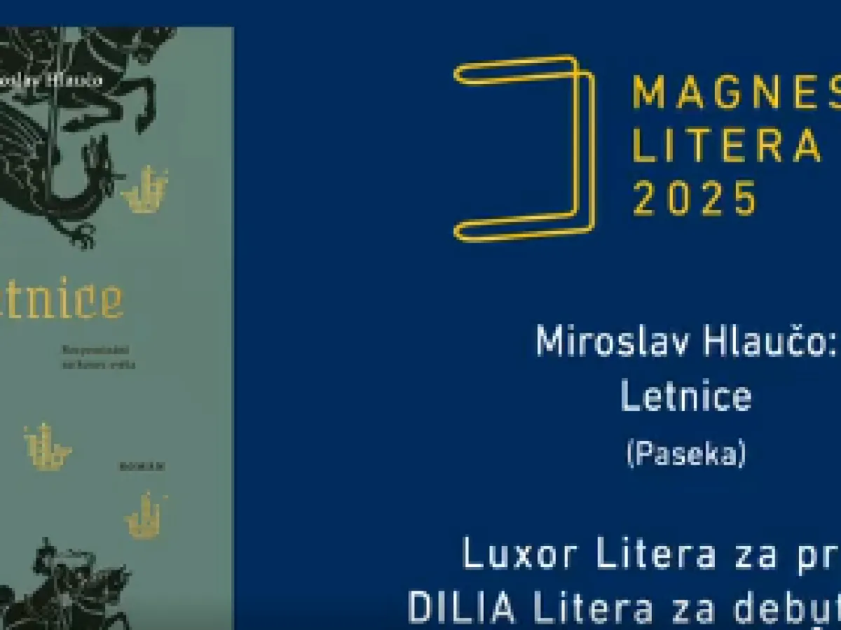 Hlavním vítězem cen Magnesia Litera 2025 se staly Hlaučovy Letnice