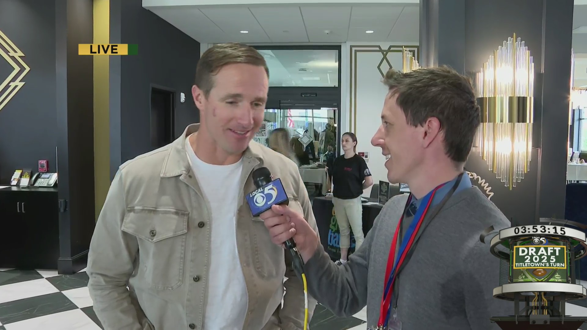 Former Saints QB Drew Brees gives advice to prospects during NFL Draft ...