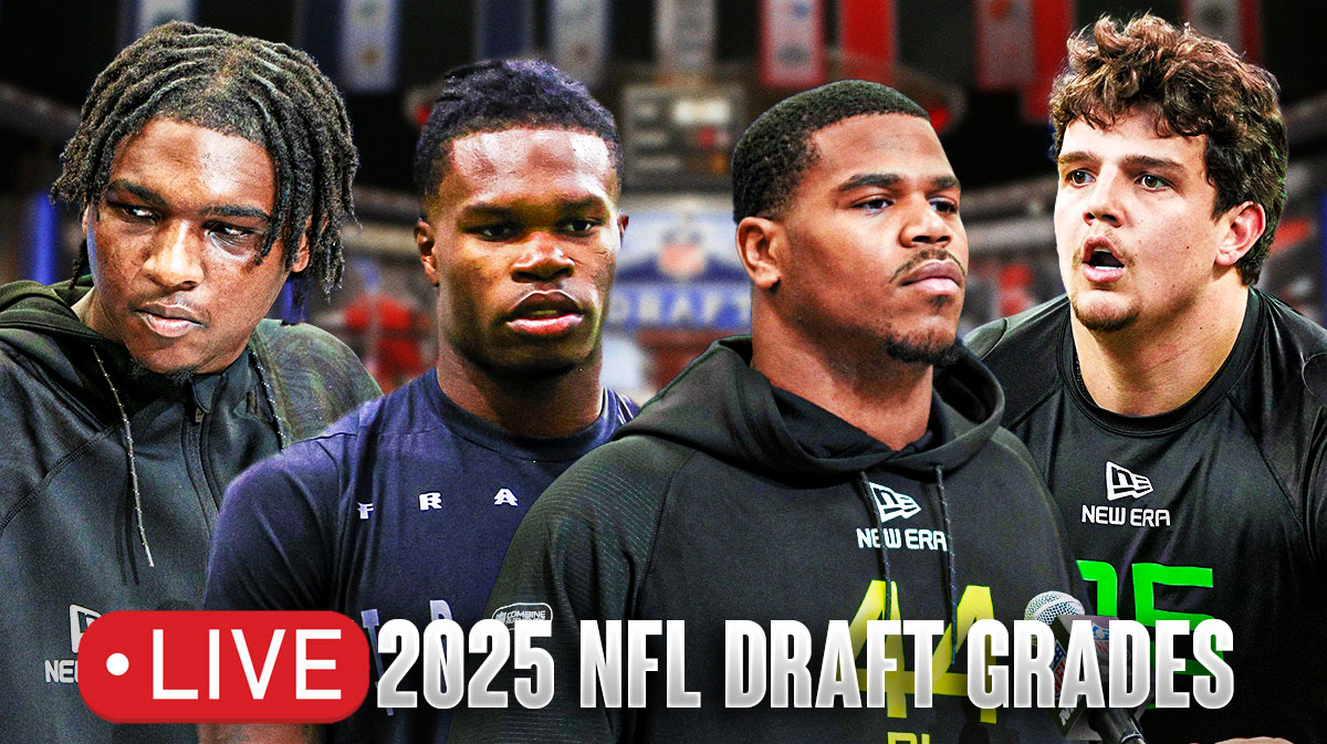 Live 2025 NFL Draft grades, tracker for every Round 1 pick