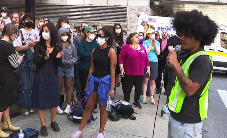 Protesters demand answers after man detained by ICE agents