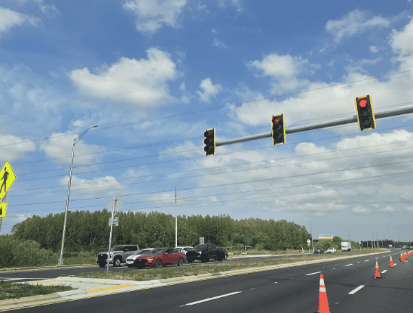 New Mid-Block Pedestrian Signals Activated On SR 54 In Trinity