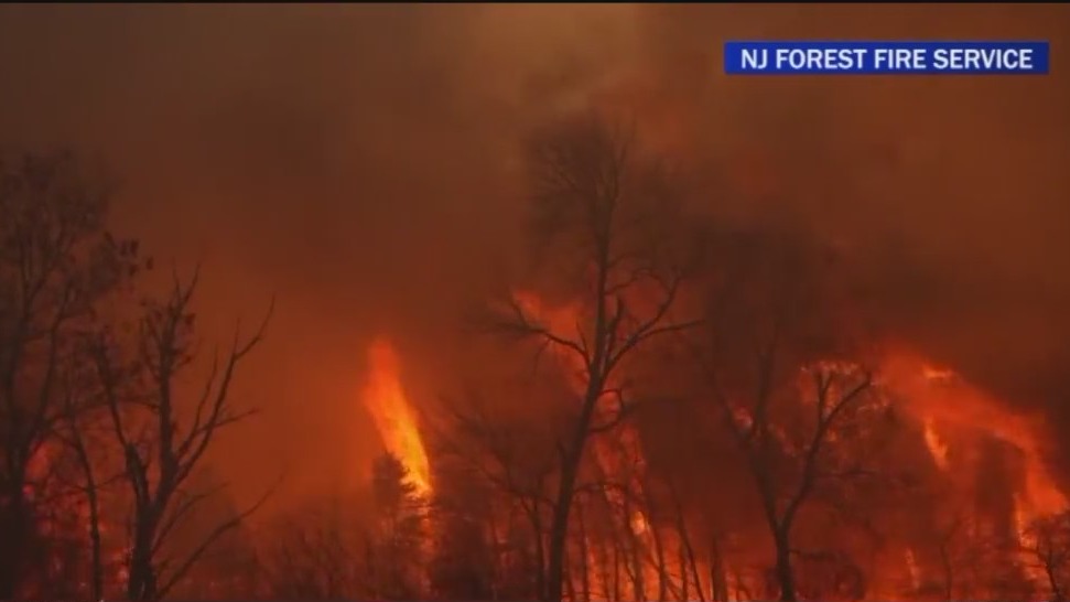Man charged with arson in connection to NJ wildfire: officials