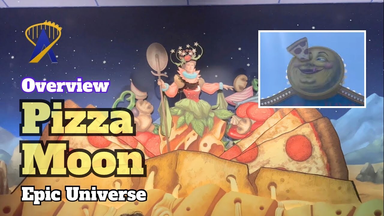 Epic Universe - Pizza Moon Restaurant Overview