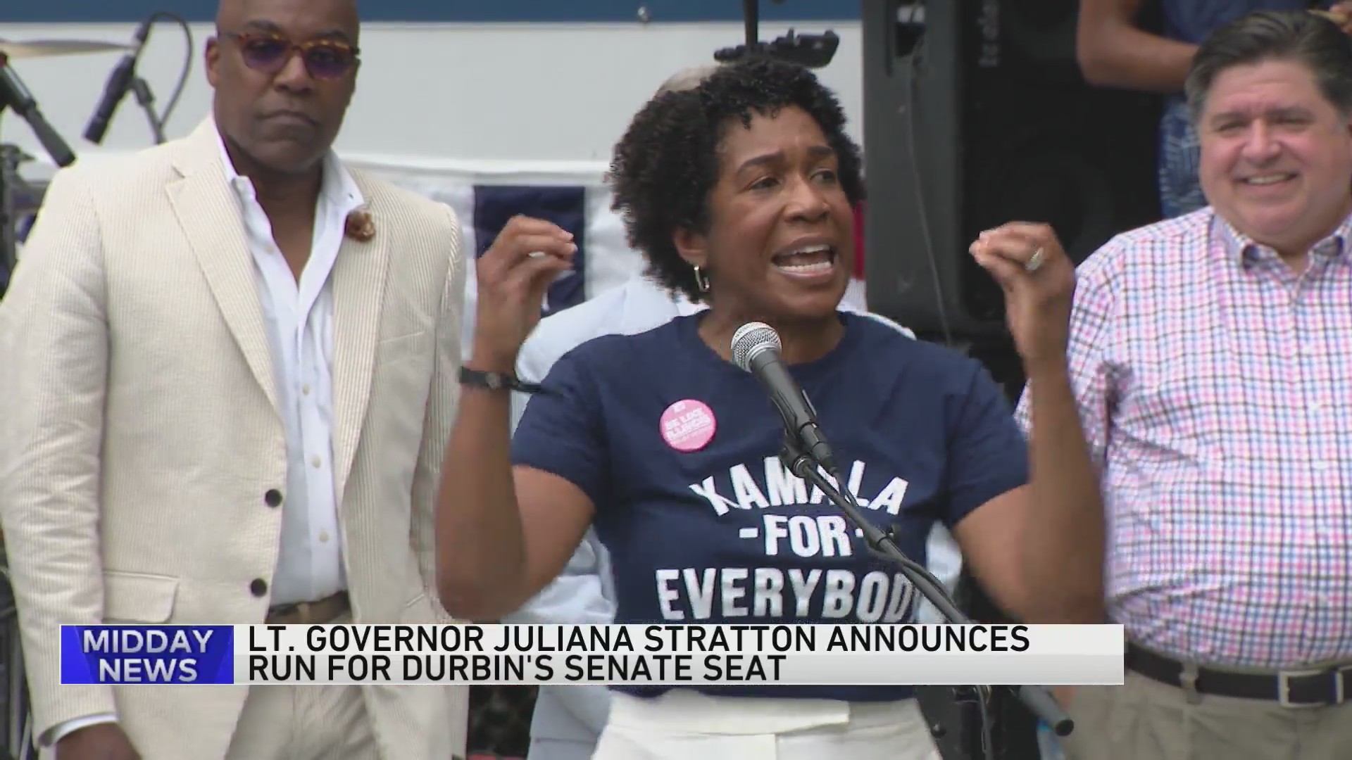 Illinois Lt. Gov. Juliana Stratton announces bid for U.S. Senate