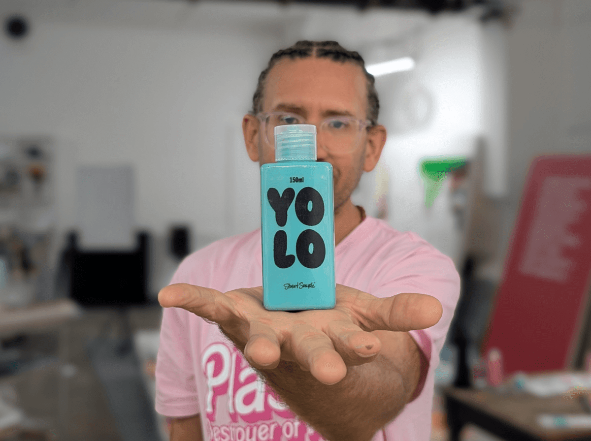 Artist Creates A Paint Inspired By The "New Color" Olo, Called YOLO