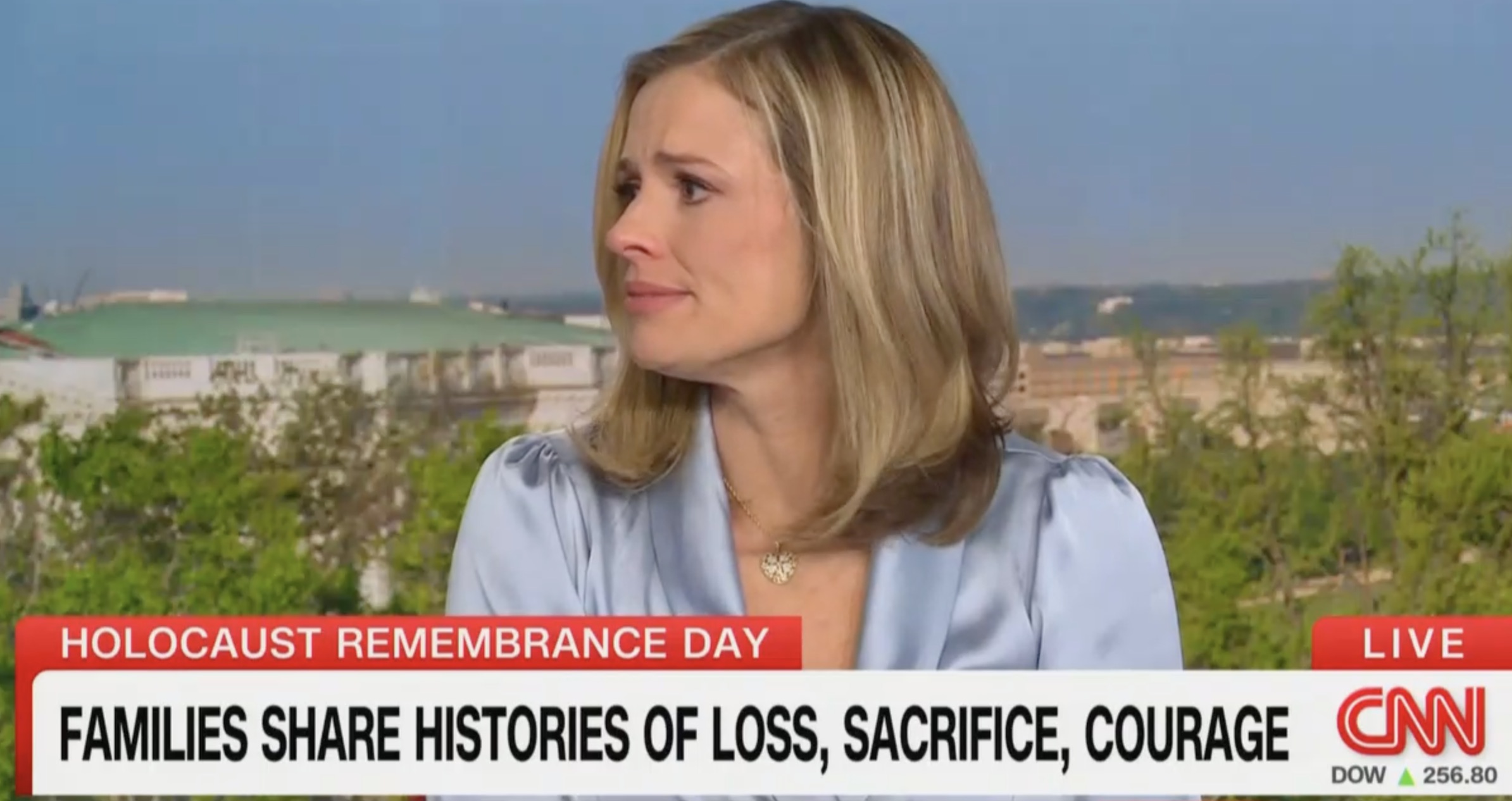CNN’s Pamela Brown Overcome With Emotion After Holocaust Remembrance ...
