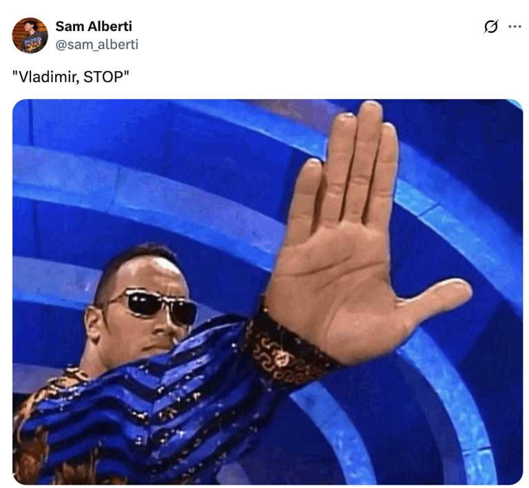 Donald Trump's Two-Word Message To Vladimir Putin Is Now A Hilarious Meme