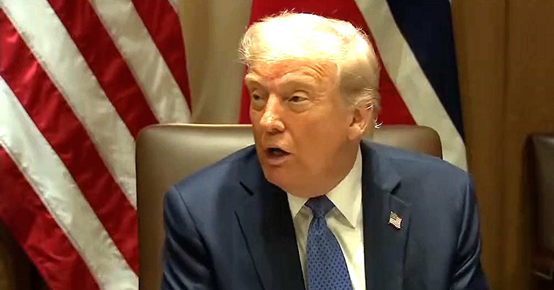 Trump Attacks Jeff Mason at White House Photo Op for ‘Wrong’ Reporting ...