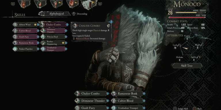 Clair Obscur: Expedition 33: Monoco Build Guide