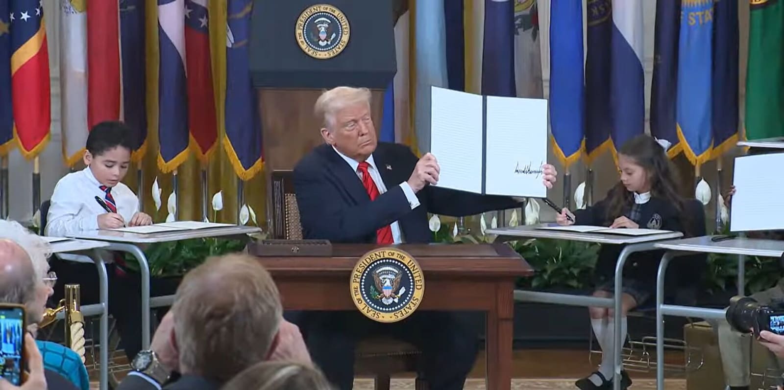 Trump signs more executive orders reshaping American education