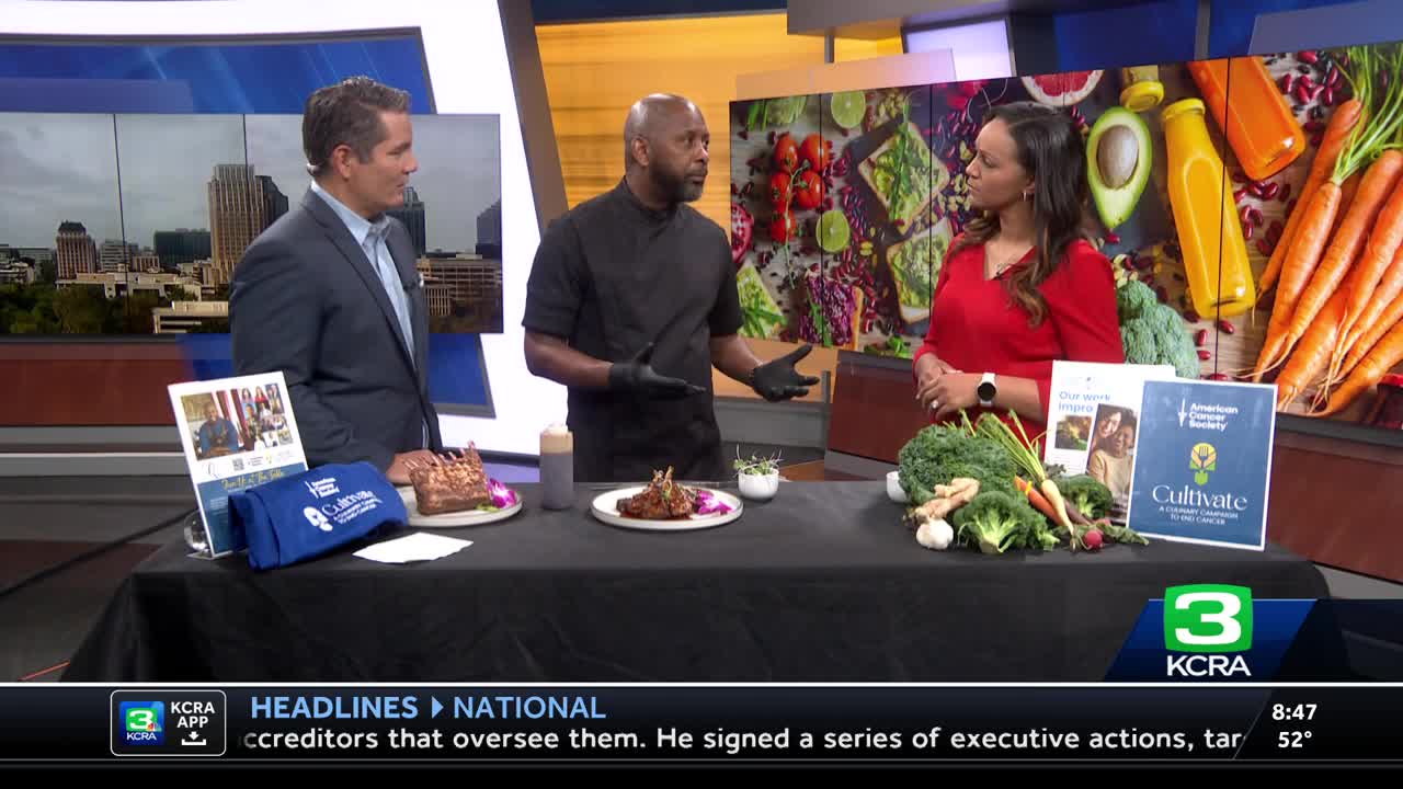 Chef Q previews 'Culinary Campaign to End Cancer’ event