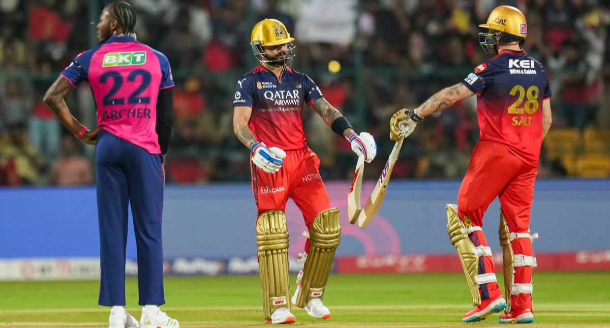 Kohli-Padikkal Fire As RCB End Home Losing Streak With Win Over RR