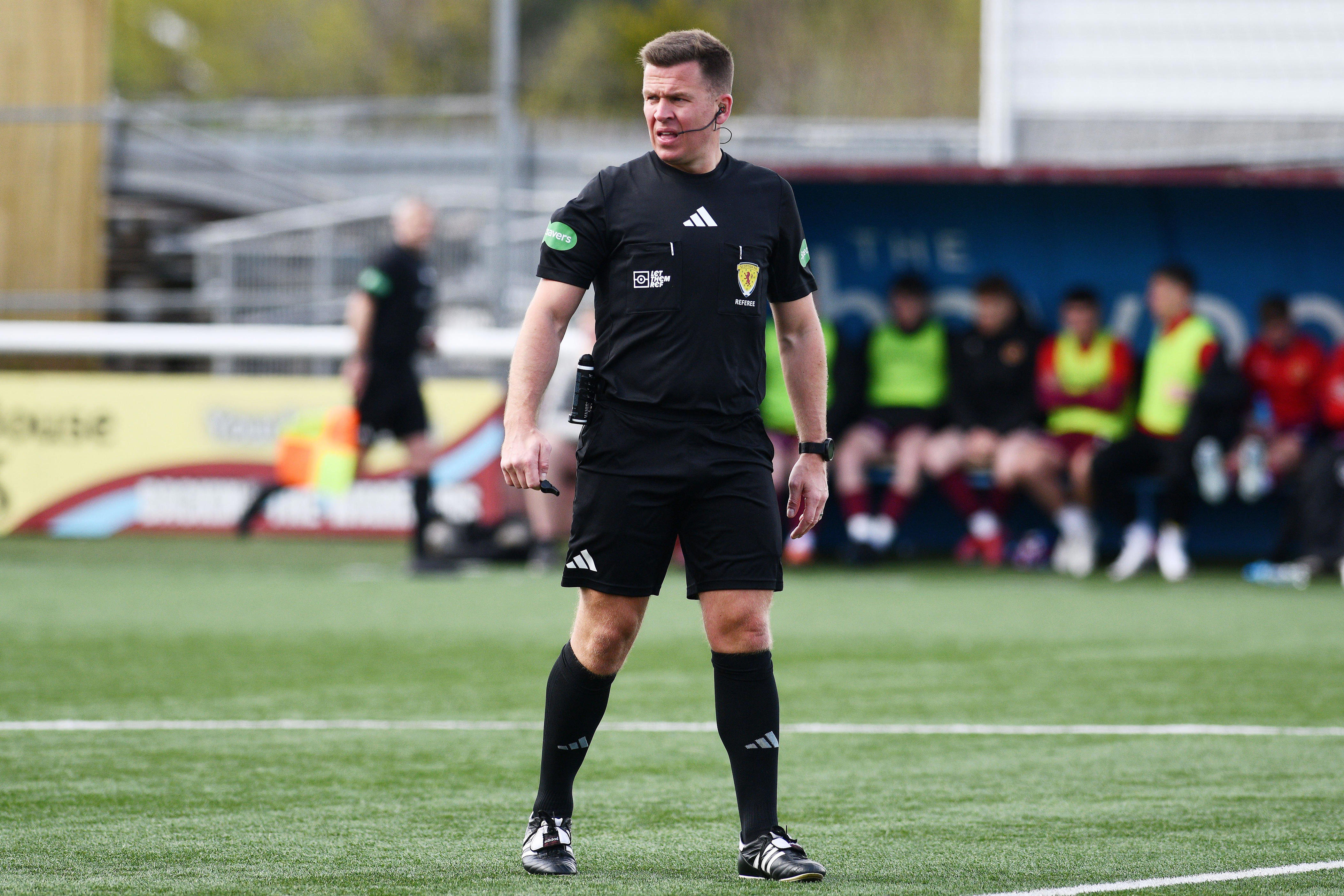 Every Scottish Premiership referee in 24/25 season: Yellow cards, Red ...