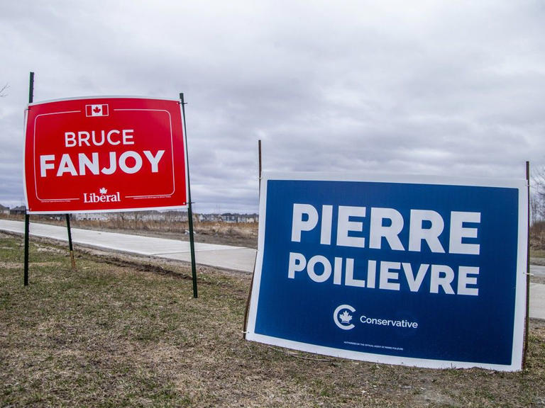 Pierre Poilievre in a horse race in Carleton as gap with Liberal Bruce ...