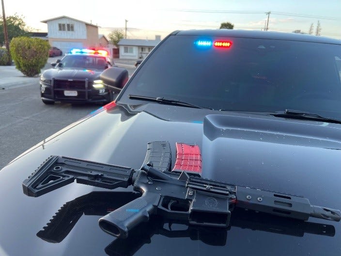Barstow ex-con accused of threatening man with assault rifle, domestic ...